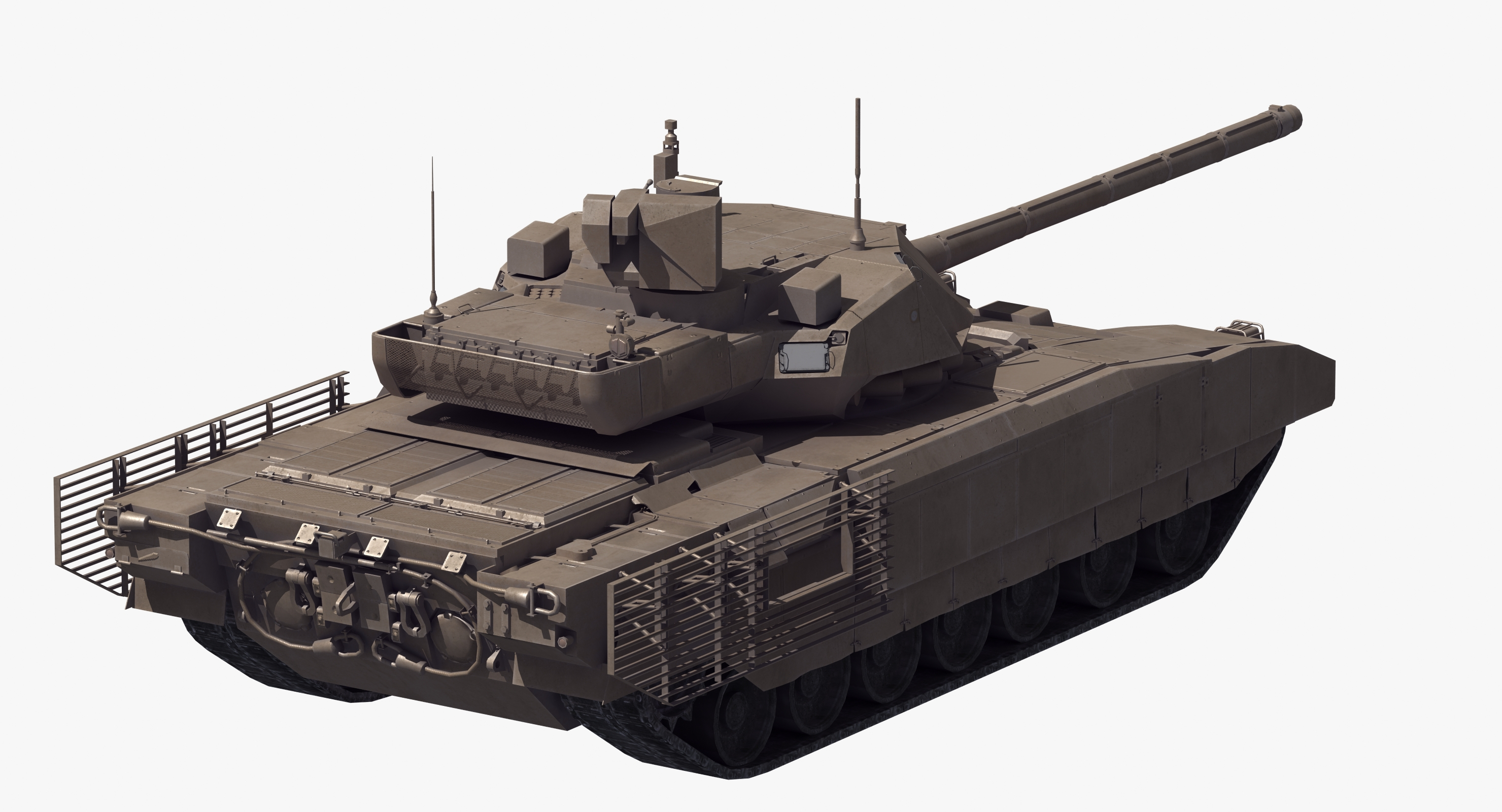 아르마타 T14 탱크 3D 모델 - TurboSquid 1205282