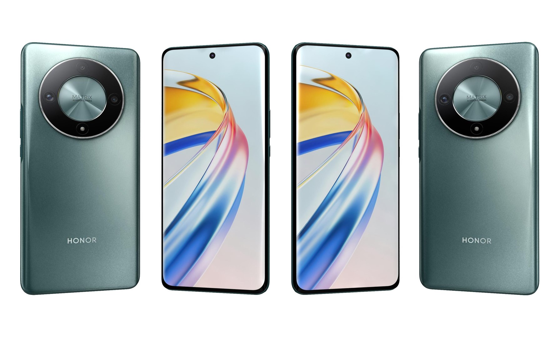 3D Honor X9b Emerald Green - TurboSquid 2146757