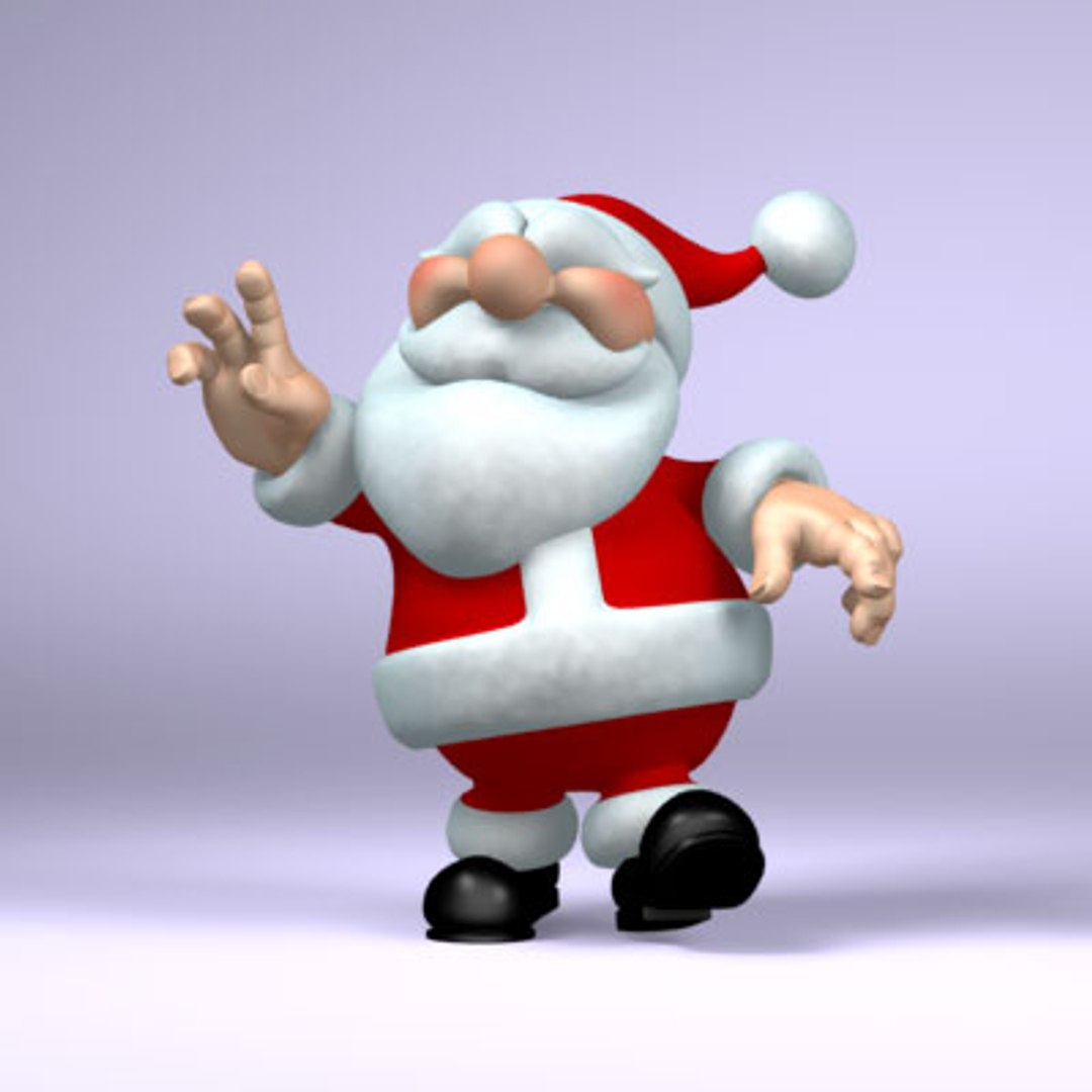 3d model santa claus