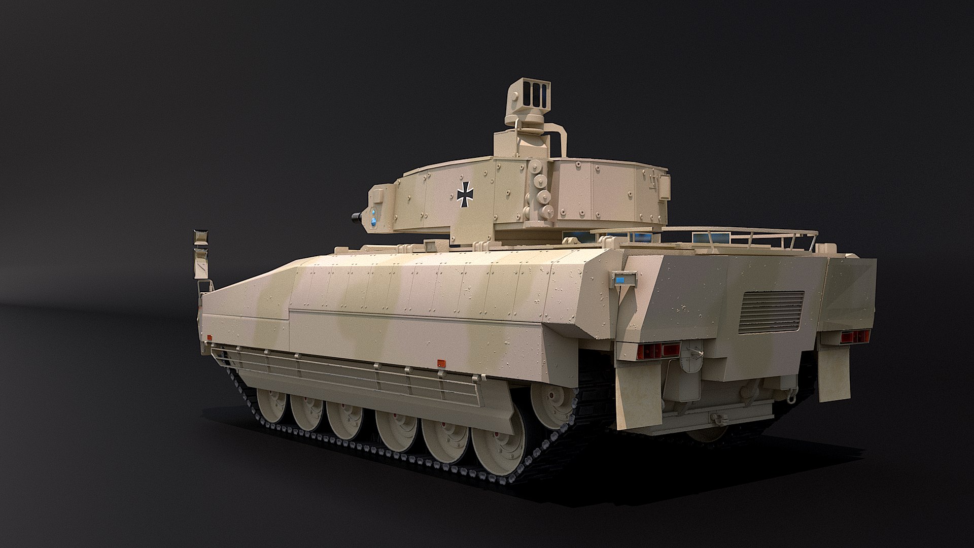 Puma A IFV Desert Camo PBR 3D Model - TurboSquid 2059106