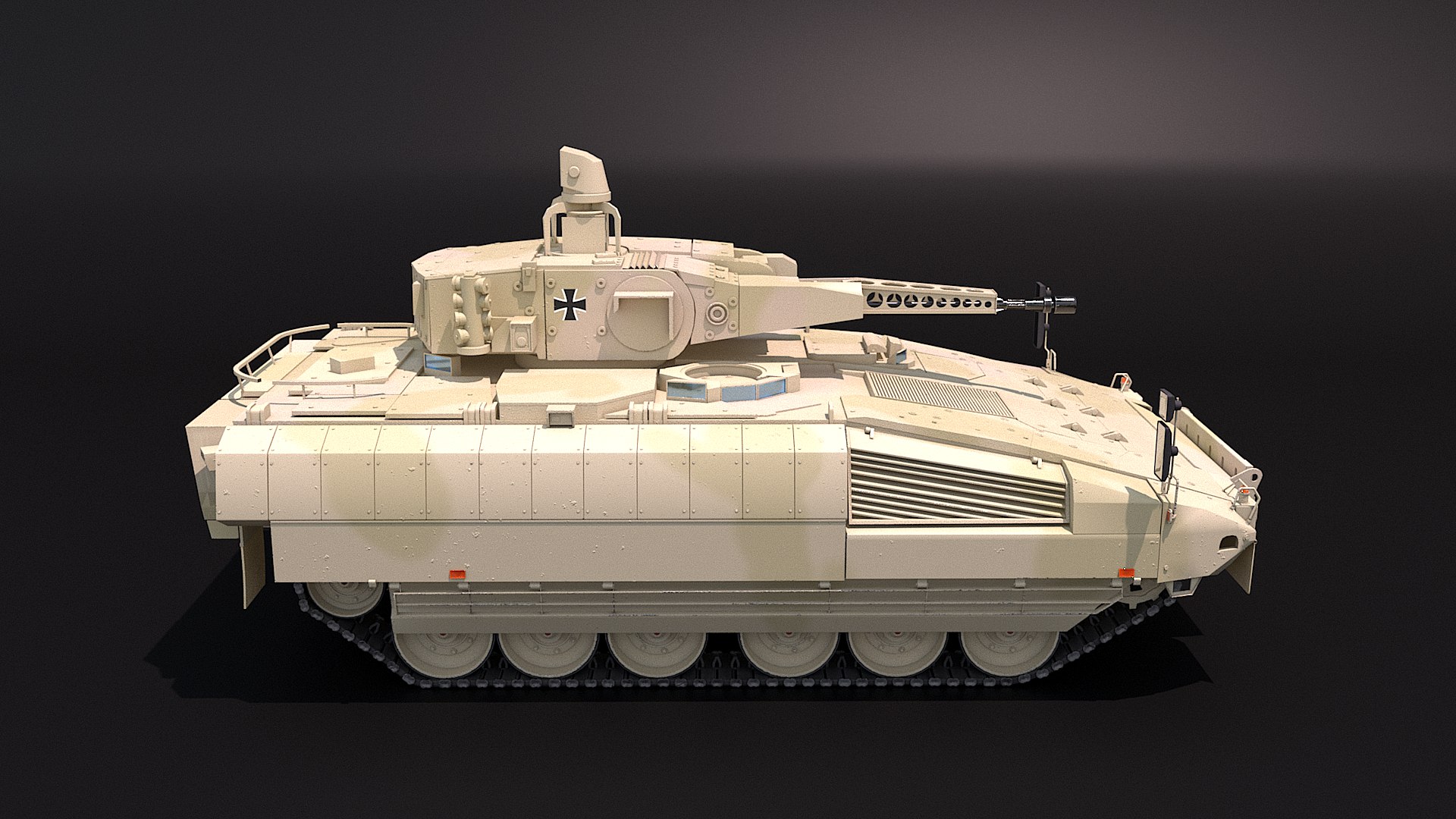 Puma A IFV Desert Camo PBR 3D Model - TurboSquid 2059106