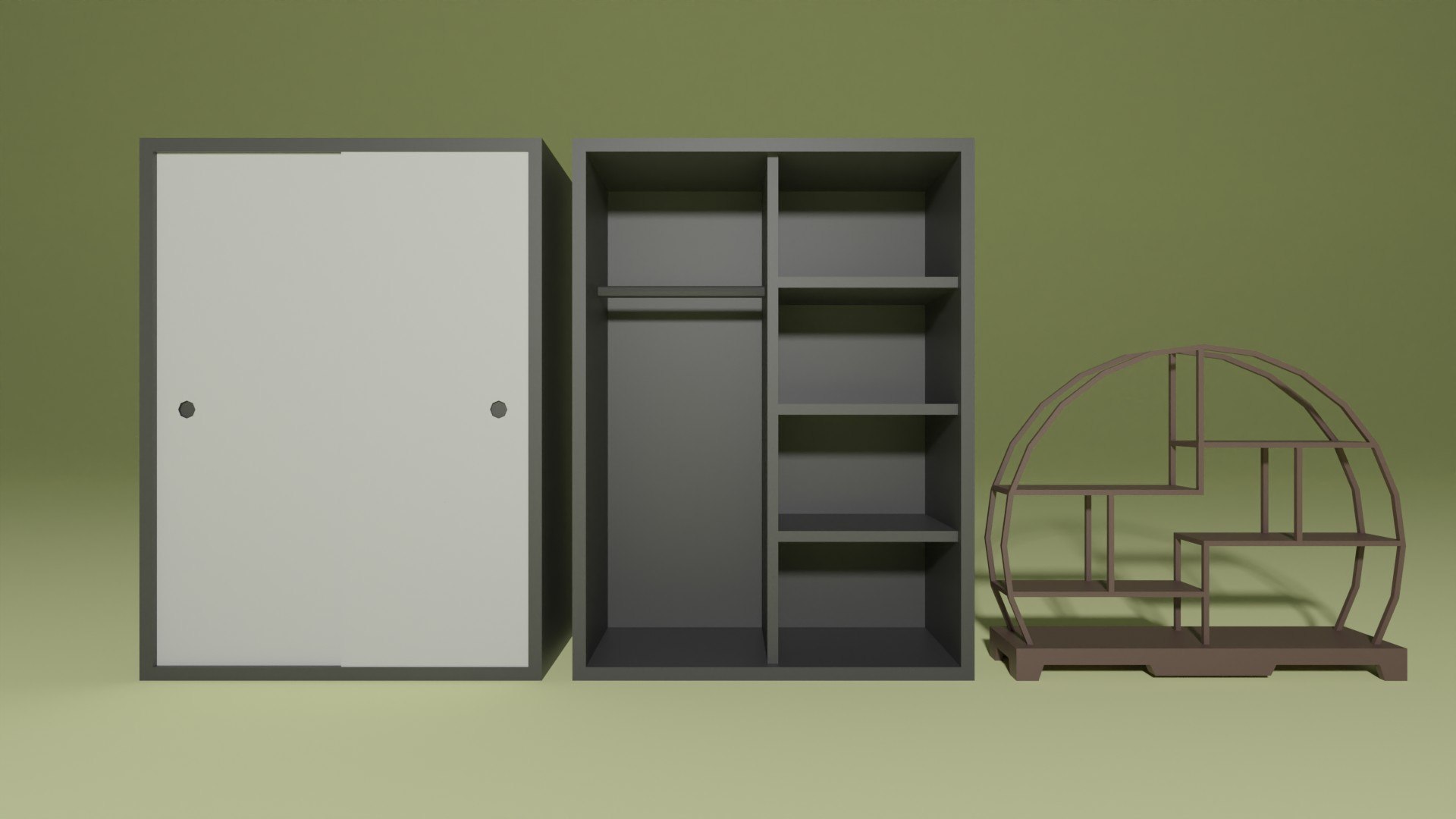 3D Low Poly Japanese Room Pack - TurboSquid 2002457