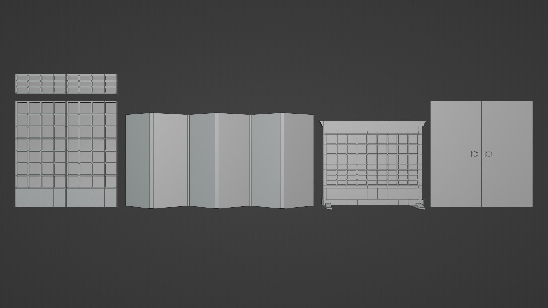 3D Low Poly Japanese Room Pack - TurboSquid 2002457