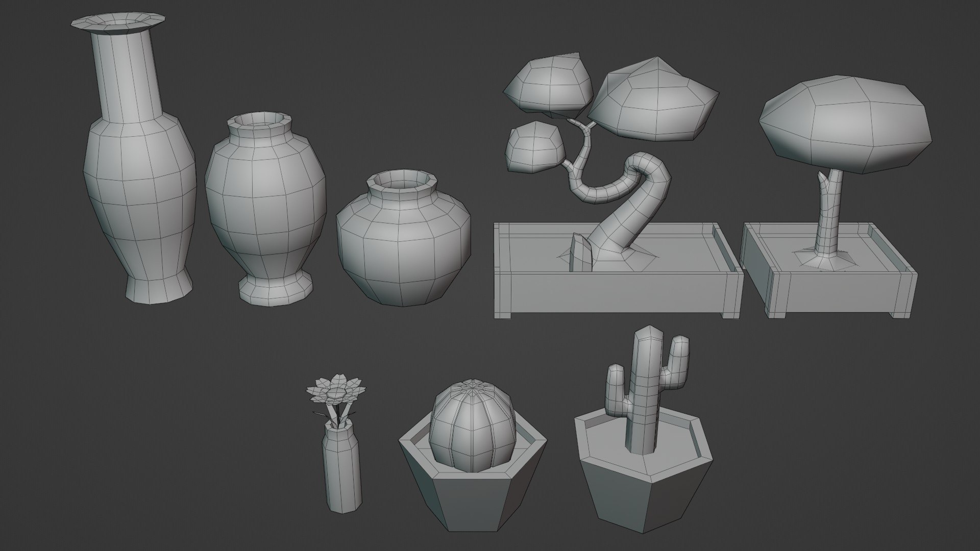 3D Low Poly Japanese Room Pack - TurboSquid 2002457