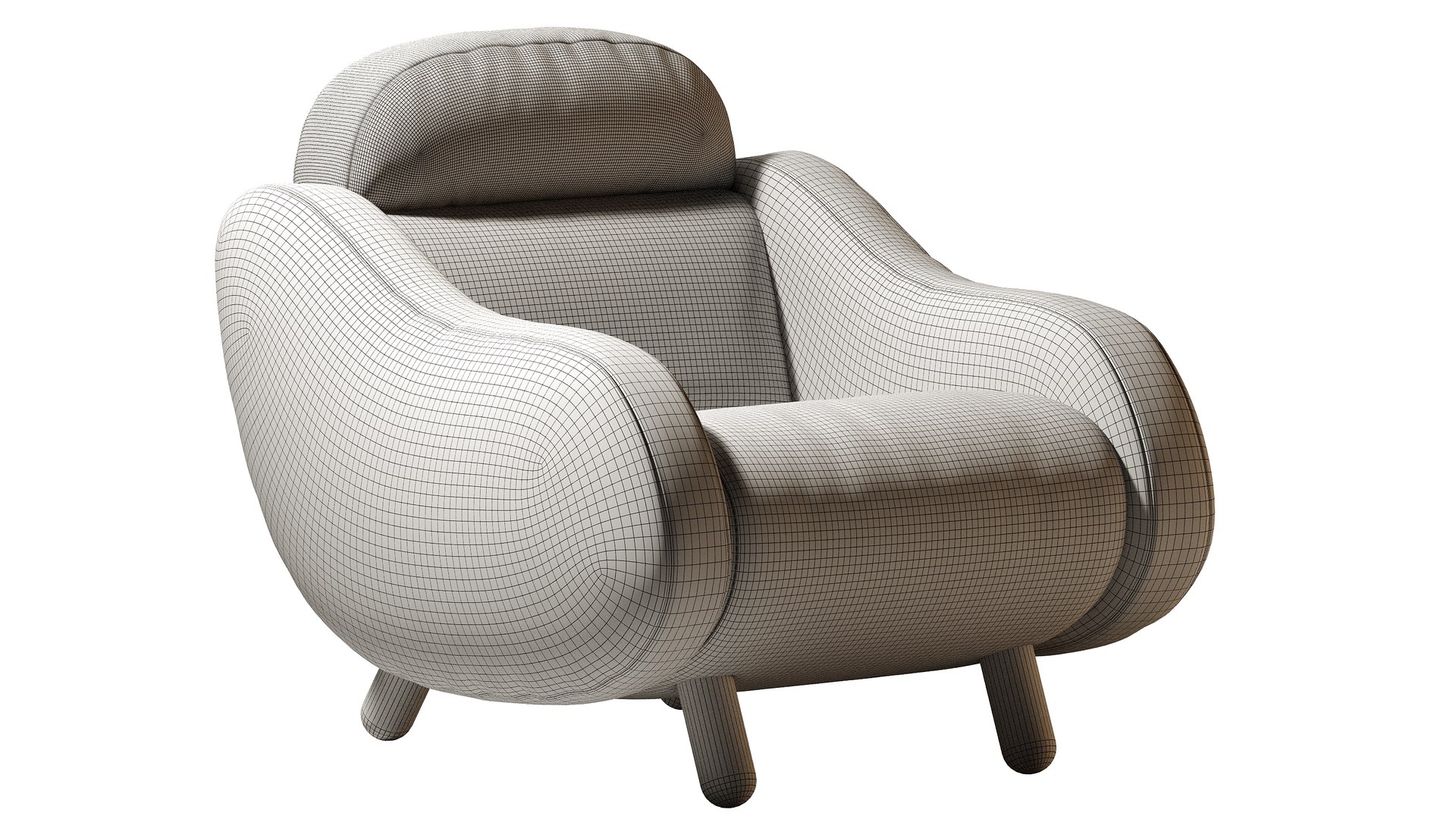 The 110 Chair 3D Model - TurboSquid 2424853