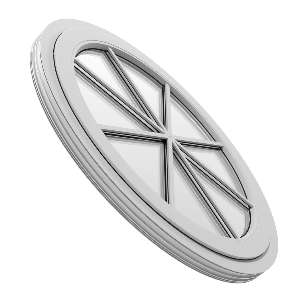 3d Plastic Window 9 Model