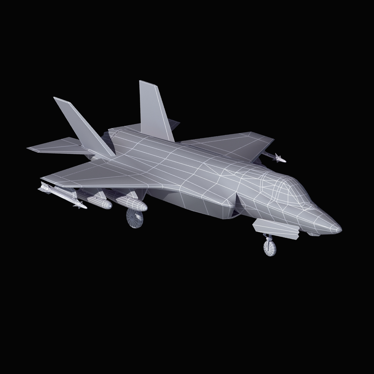 3d model f35b jsf royal