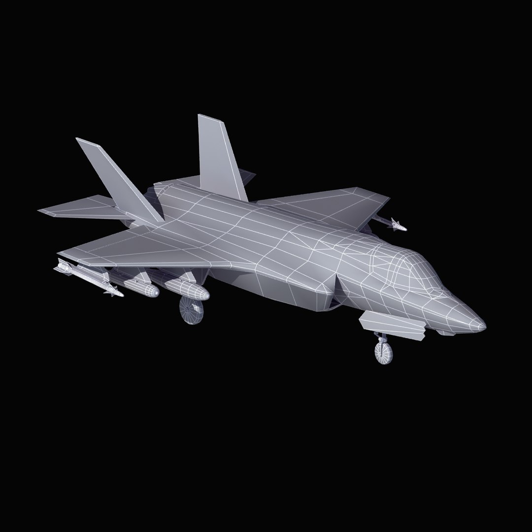 3d Model F35b Jsf Royal