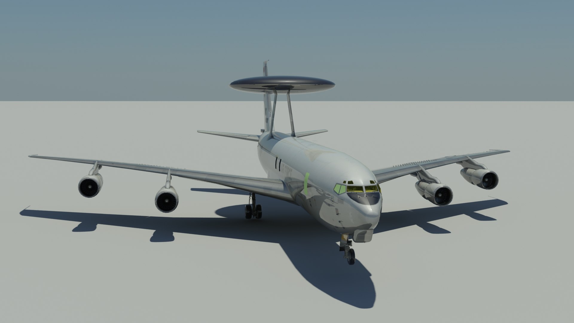Boeing E-3 3D - TurboSquid 2155459