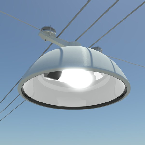 3d model street lamp