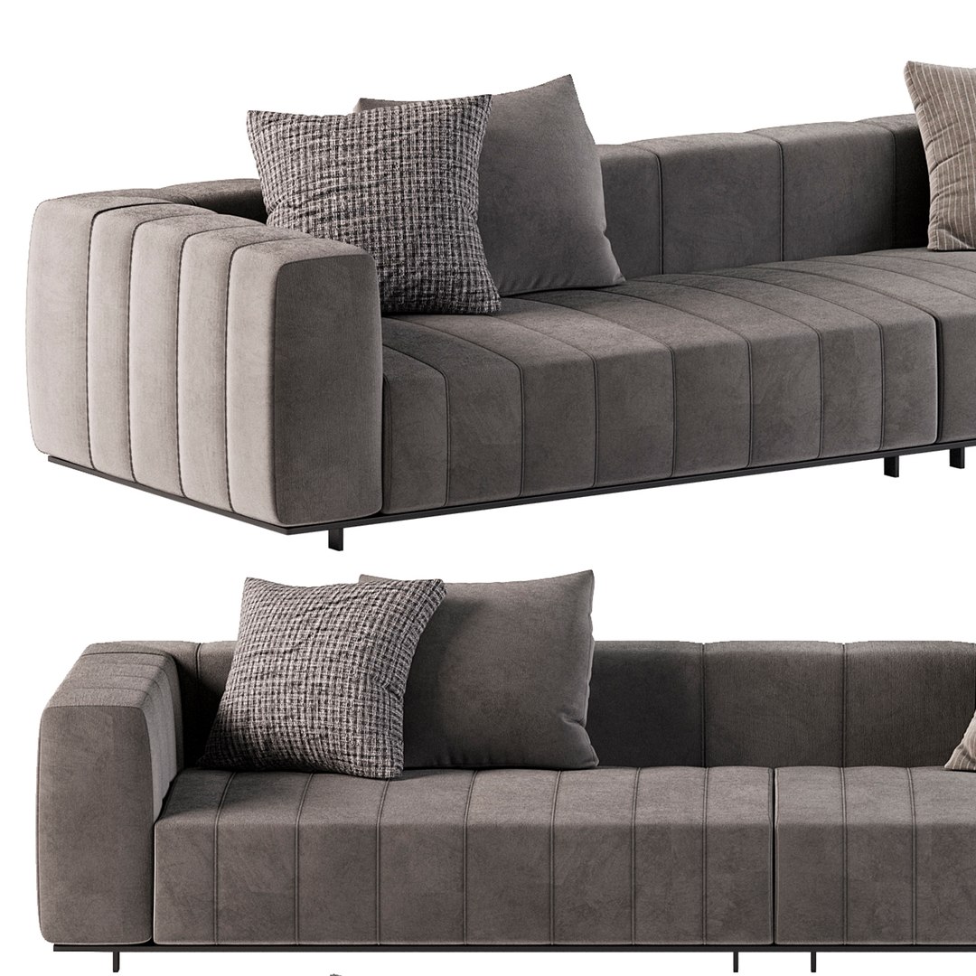 Minotti Freeman Tailor By Minotti 3D Model - TurboSquid 1947587