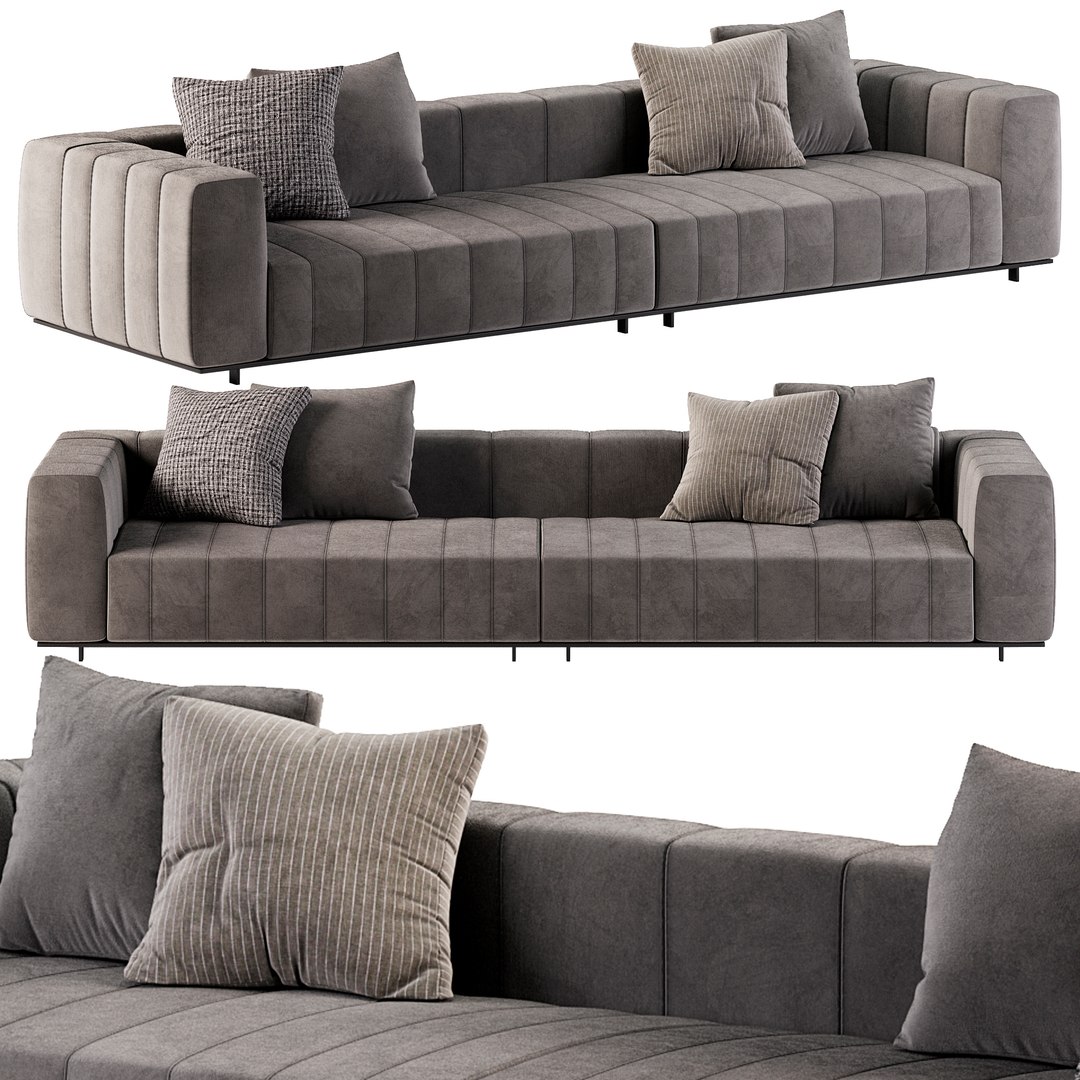 Minotti Freeman Tailor By Minotti 3D Model - TurboSquid 1947587