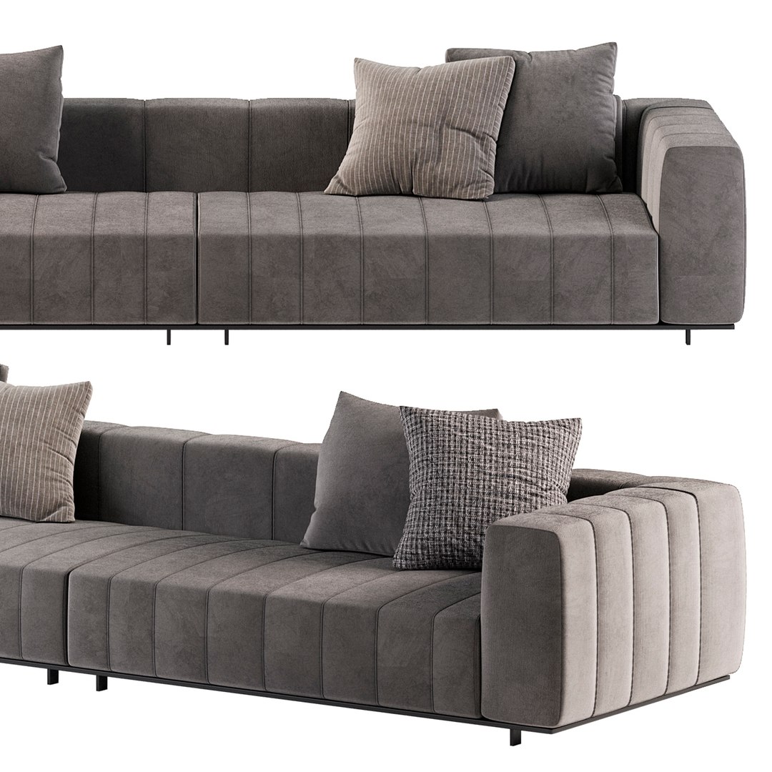 Minotti Freeman Tailor By Minotti 3D Model - TurboSquid 1947587