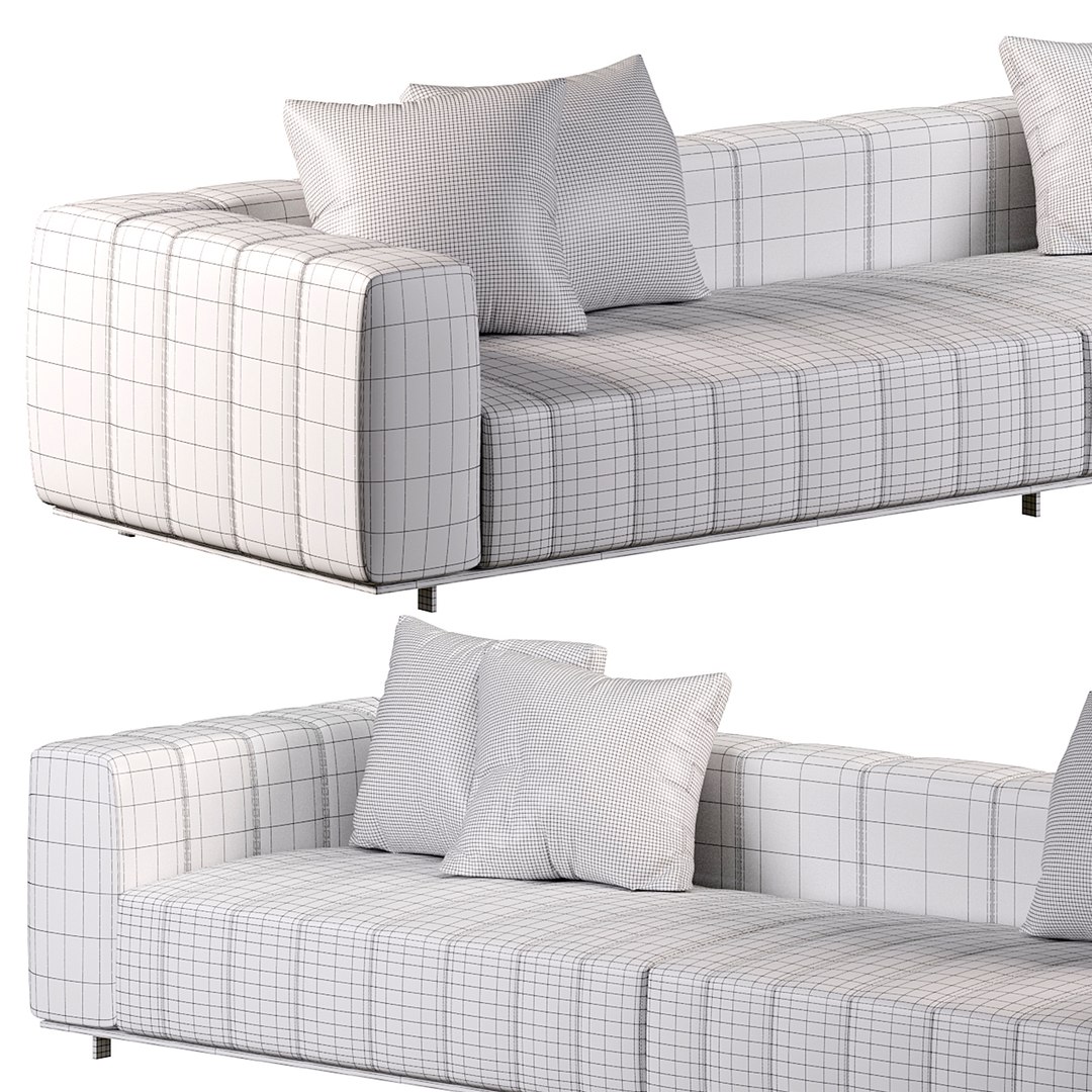 Minotti Freeman Tailor By Minotti 3D Model - TurboSquid 1947587