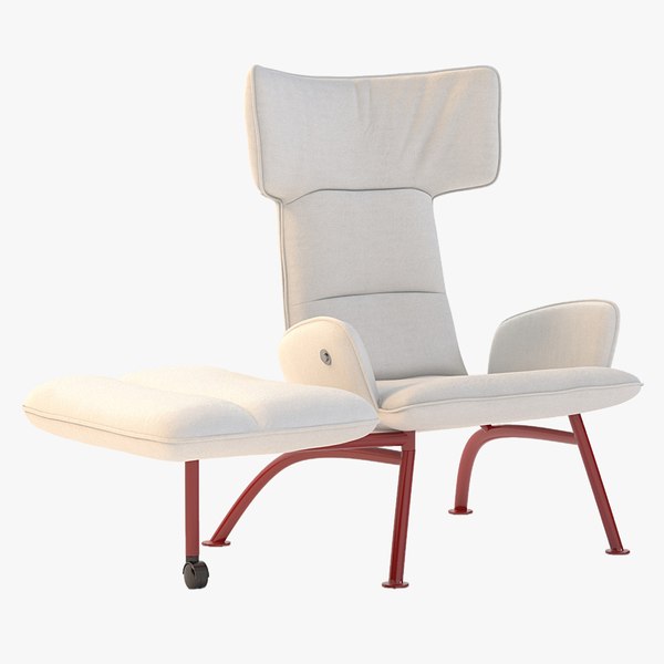 chair footrest 3d max