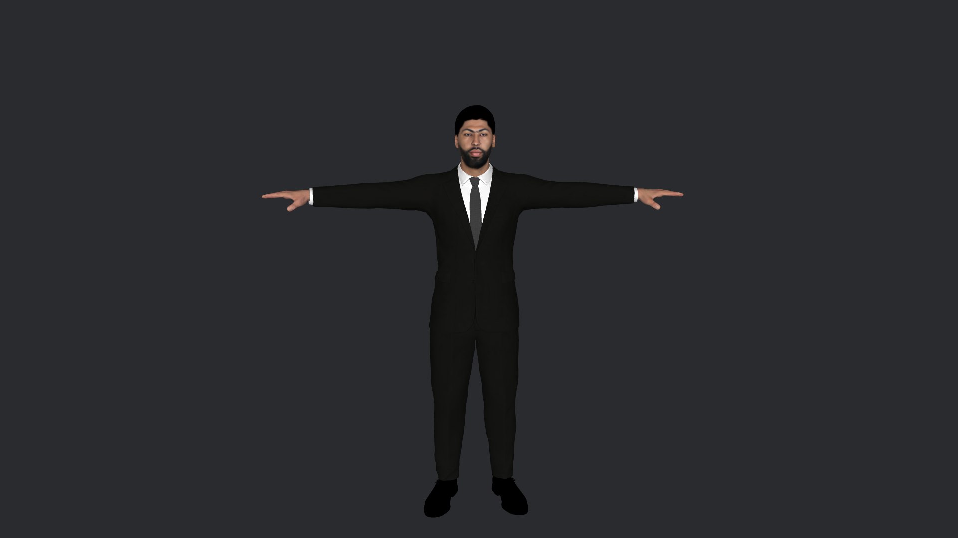 Anthony Davis Hyper Realistic Full Body Fully Rigged 3D Character 3D ...