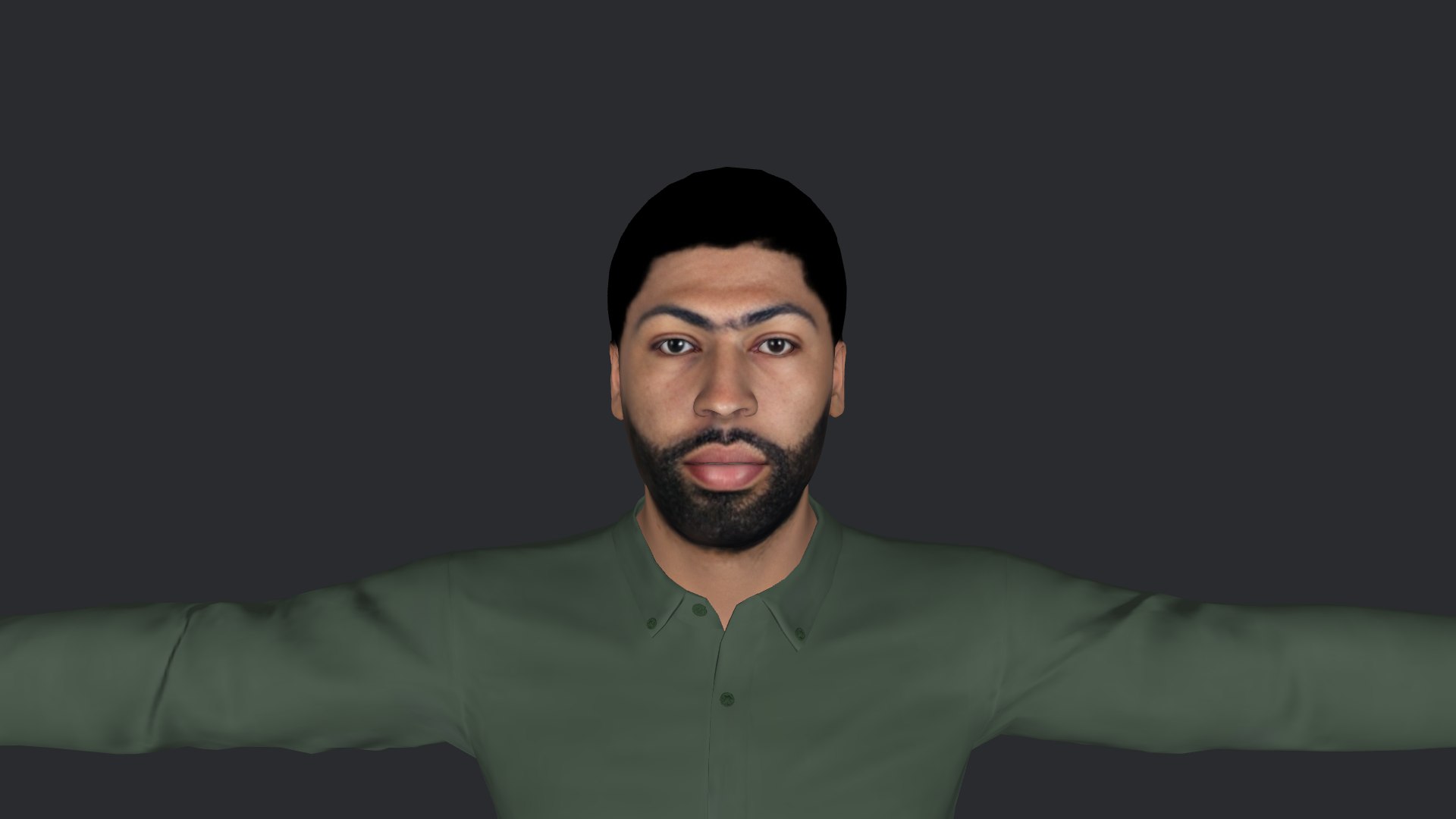 Anthony Davis Hyper Realistic Full Body Fully Rigged 3D Character 3D ...