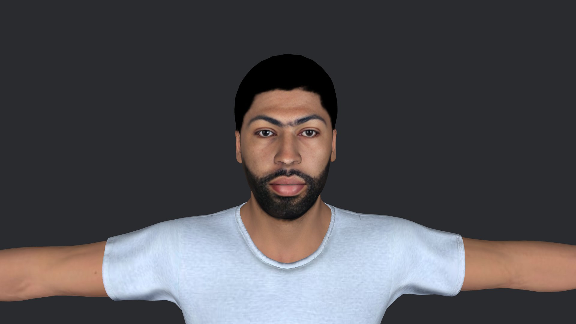 Anthony Davis Hyper Realistic Full Body Fully Rigged 3D Character 3D ...