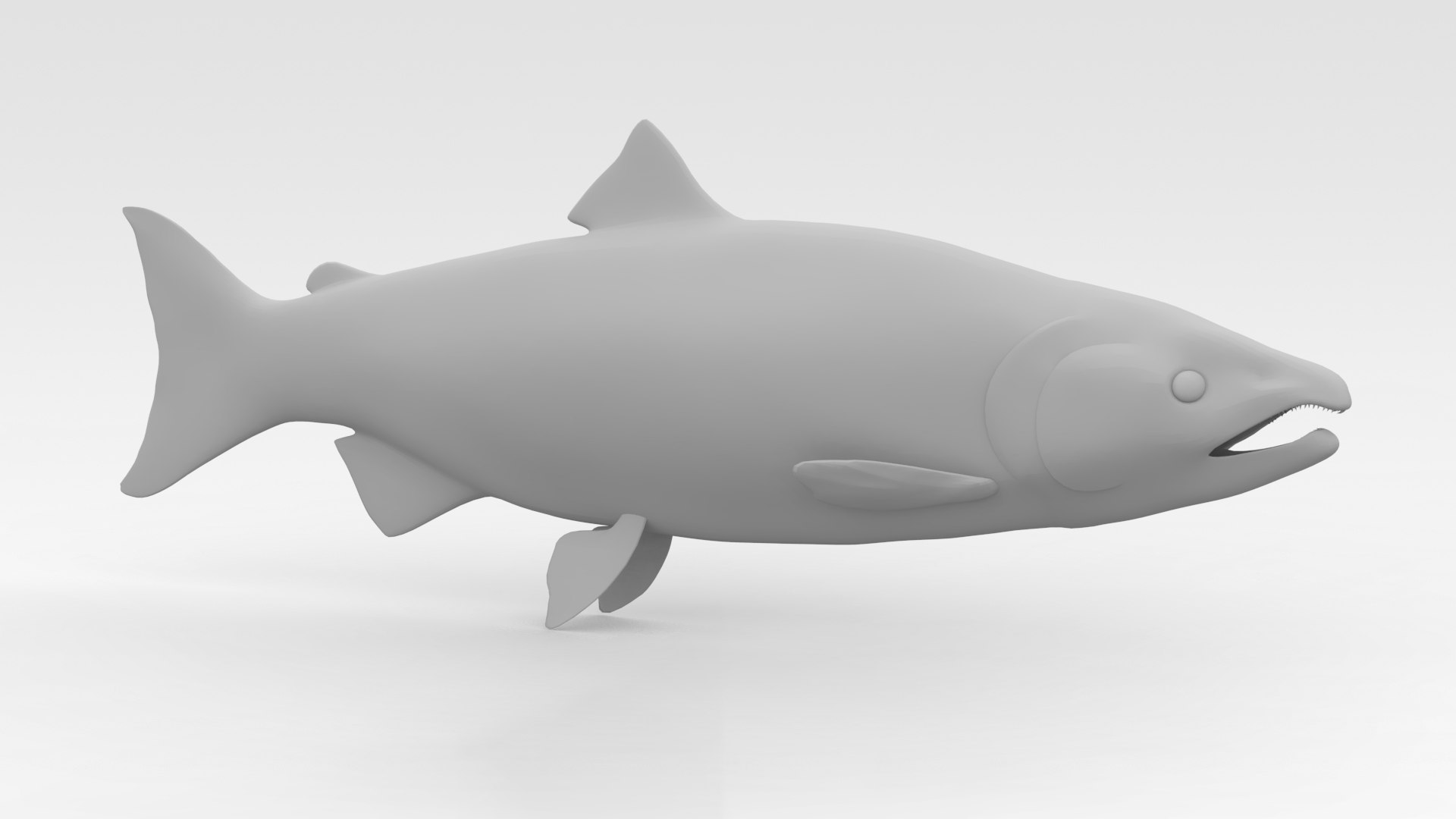 Fish Salmon 3D Model - TurboSquid 2322814