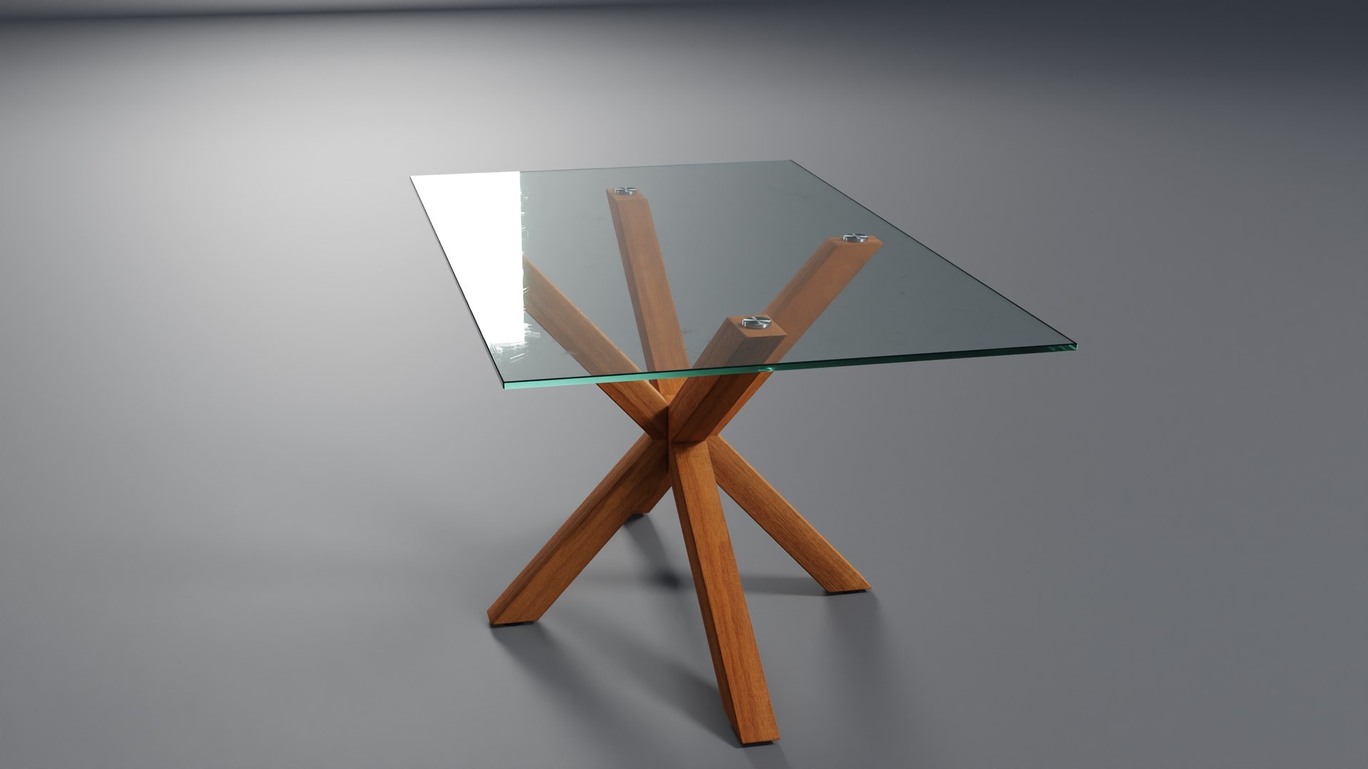 3D Transparent Dining Table - TurboSquid 2014798