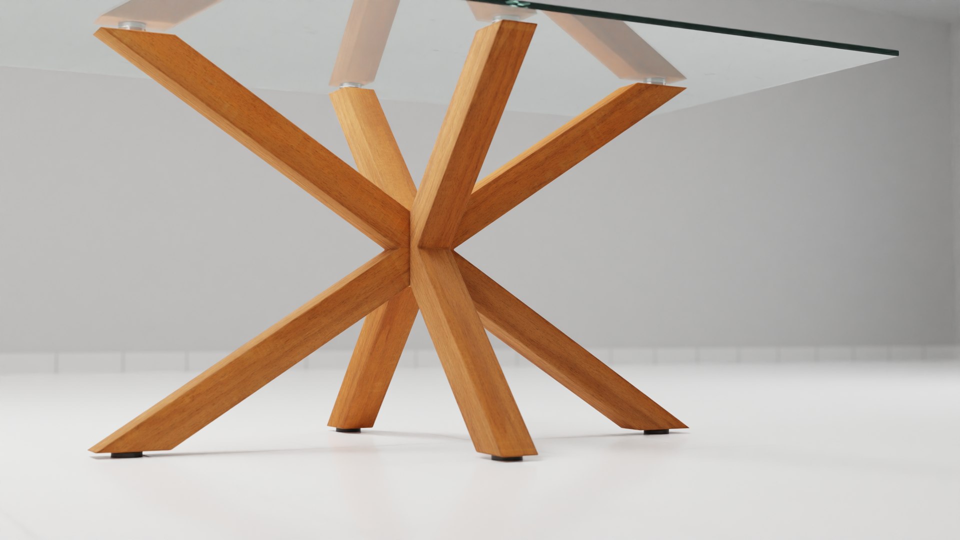 3D Transparent Dining Table - TurboSquid 2014798