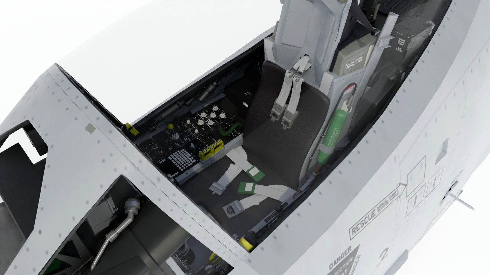 3ds Max A10 Cockpit
