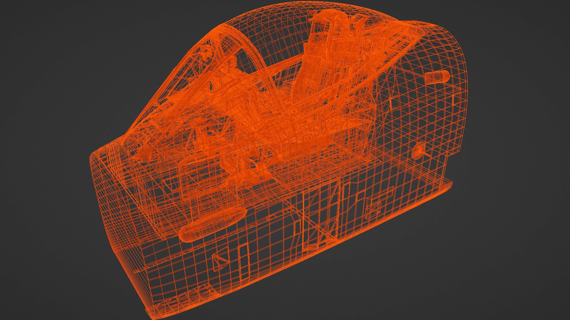 3ds Max A10 Cockpit