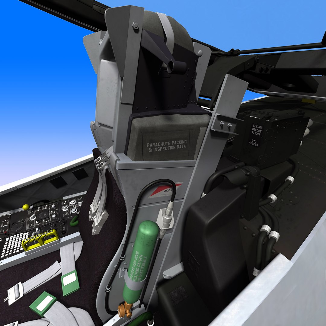 3ds Max A10 Cockpit