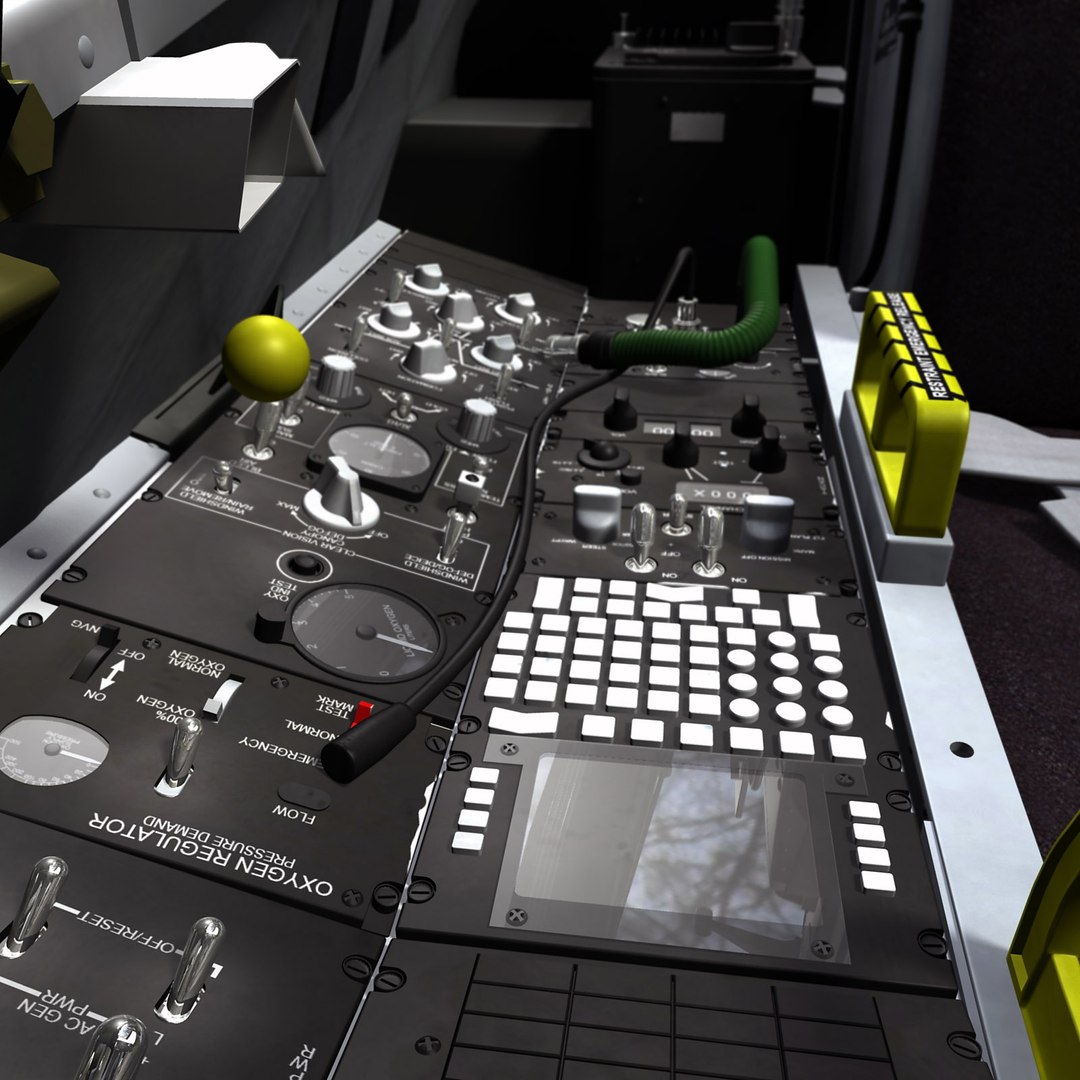 3ds Max A10 Cockpit