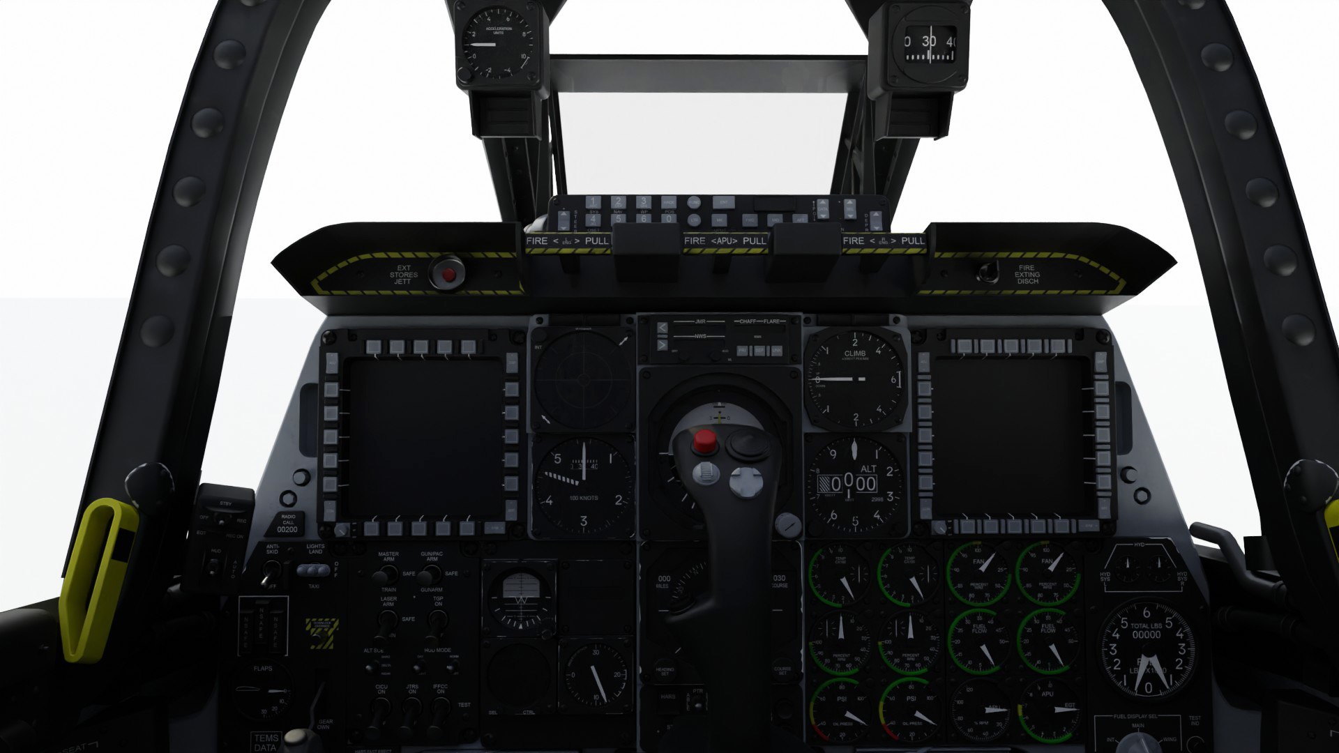 3ds Max A10 Cockpit