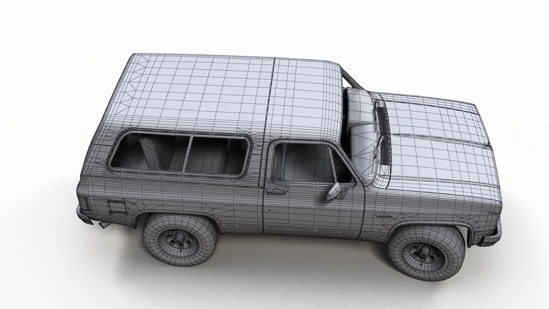 GMC Jimmy 1981 Model - TurboSquid 2067745