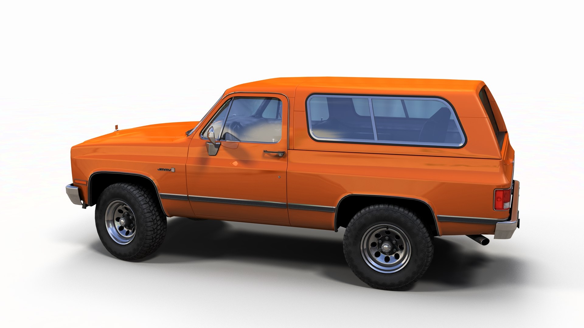 GMC Jimmy 1981 Model - TurboSquid 2067745