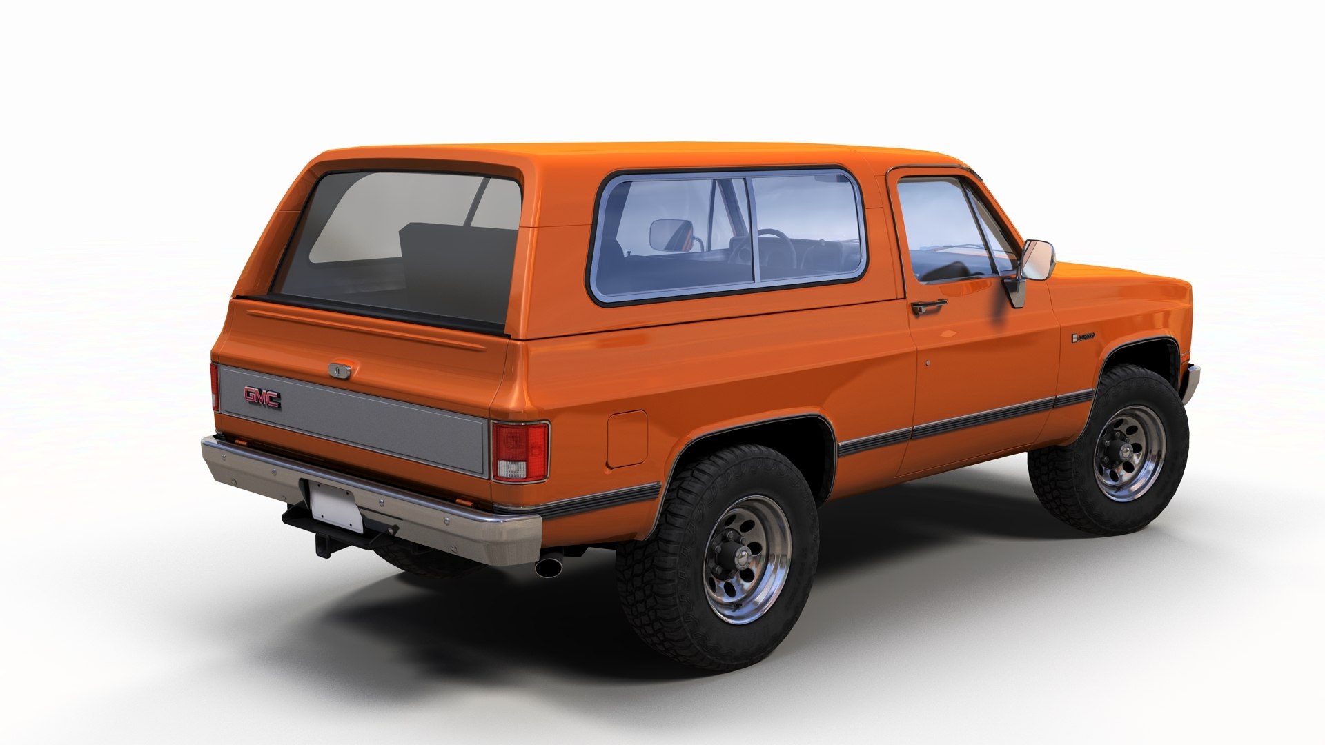 GMC Jimmy 1981 Model - TurboSquid 2067745