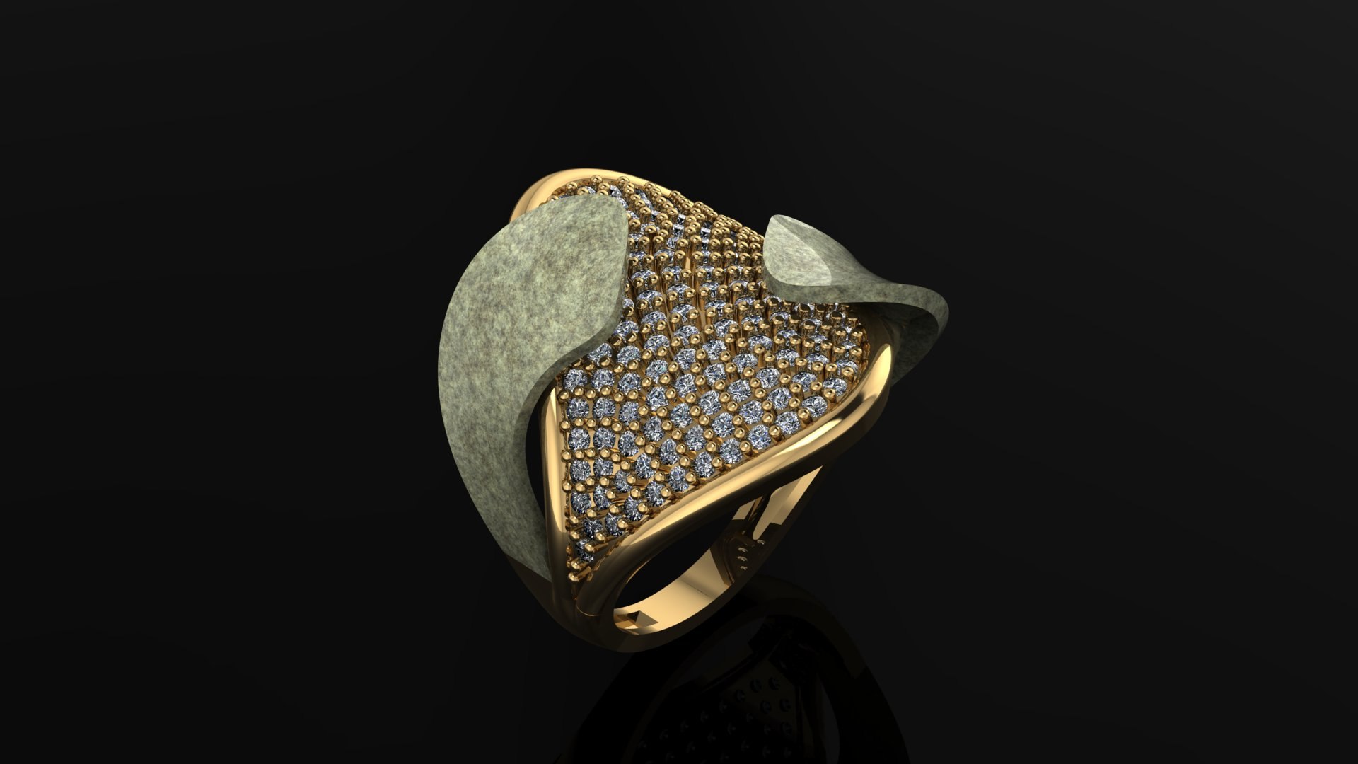 Gold Ring 3D Model - TurboSquid 1696419