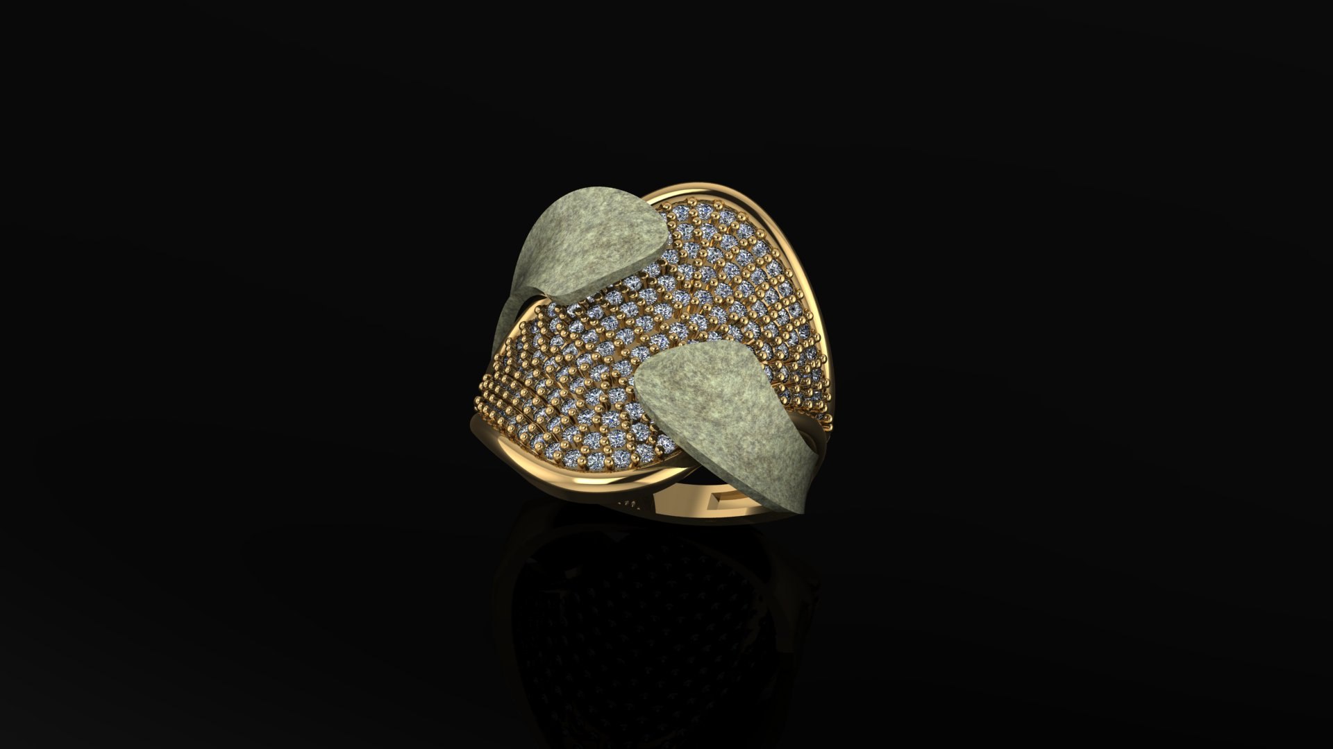 Gold Ring 3D Model - TurboSquid 1696419