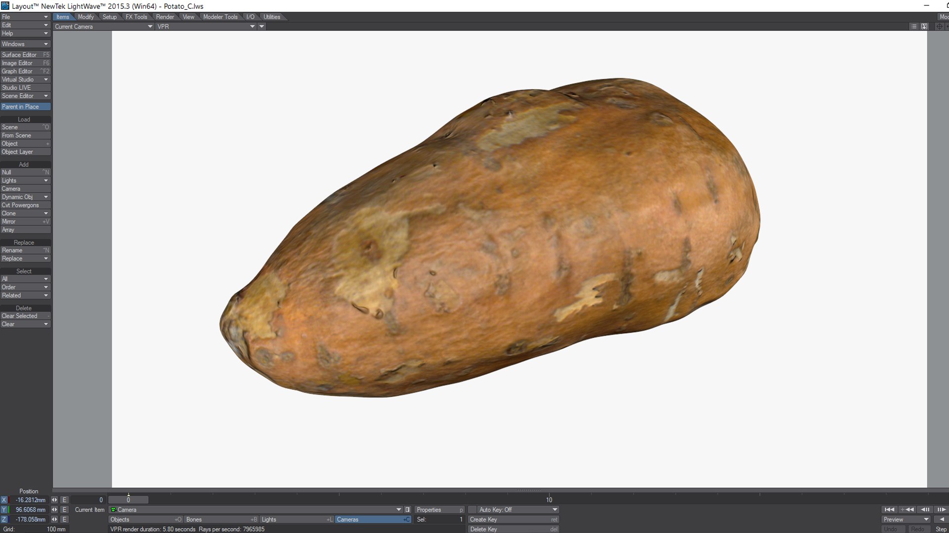 Sweet Potato Model - TurboSquid 1536528