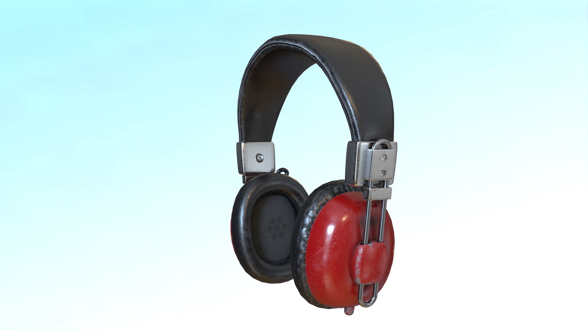 3D Retro Headphone Model - TurboSquid 1484730