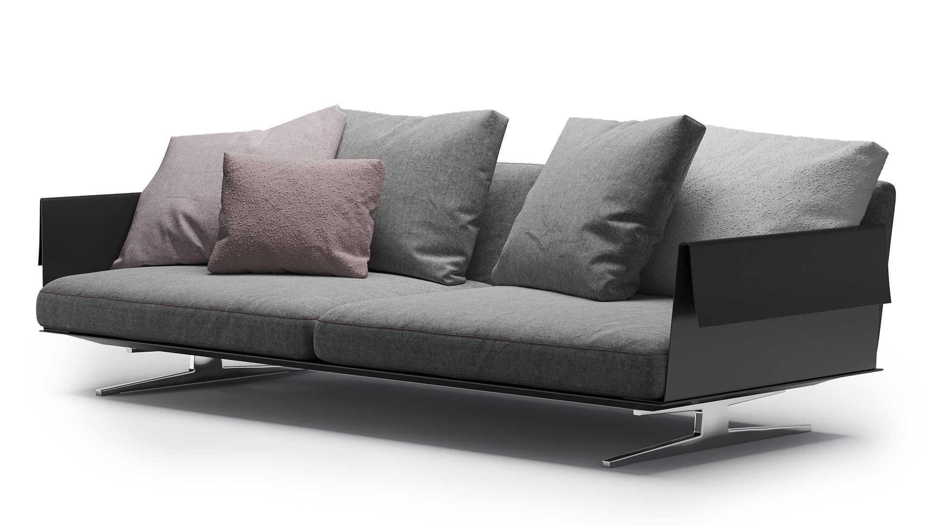 Flexform Bretton Sofa 3D Model - TurboSquid 1778866