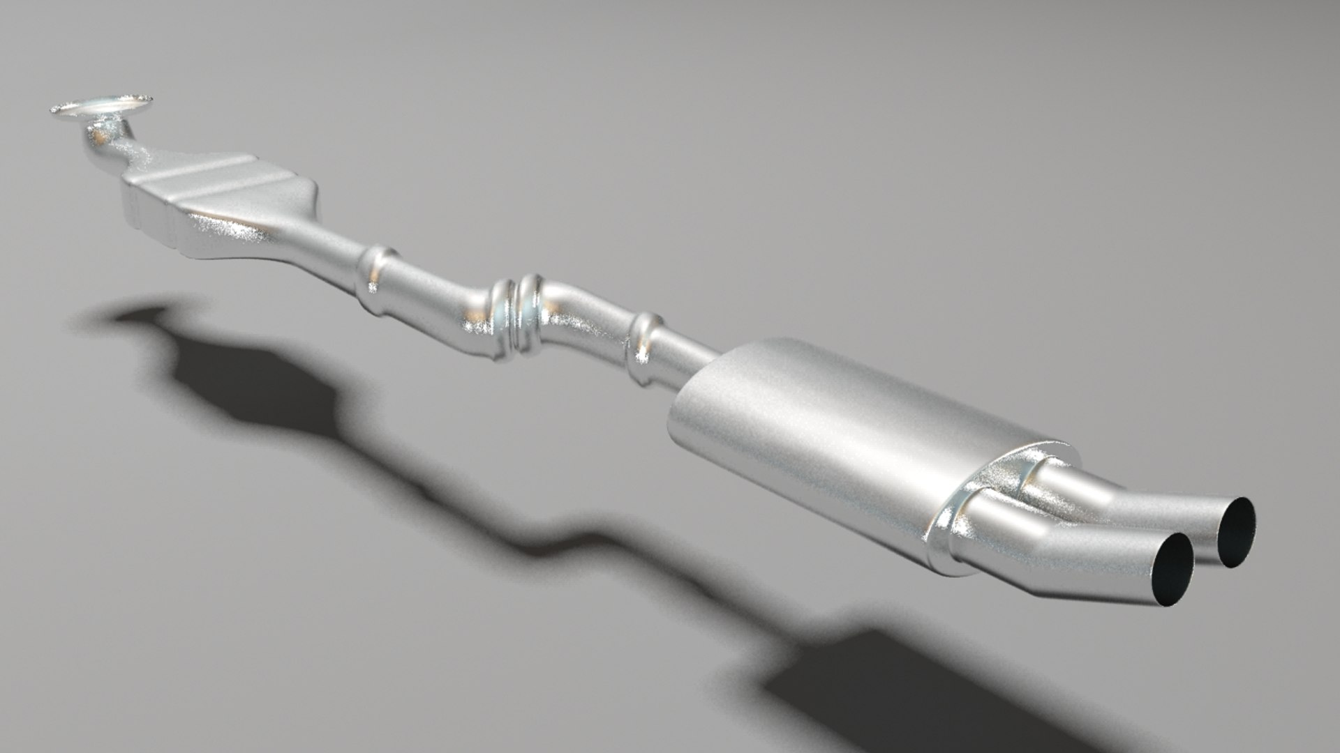 Free Exhaust 3d Model