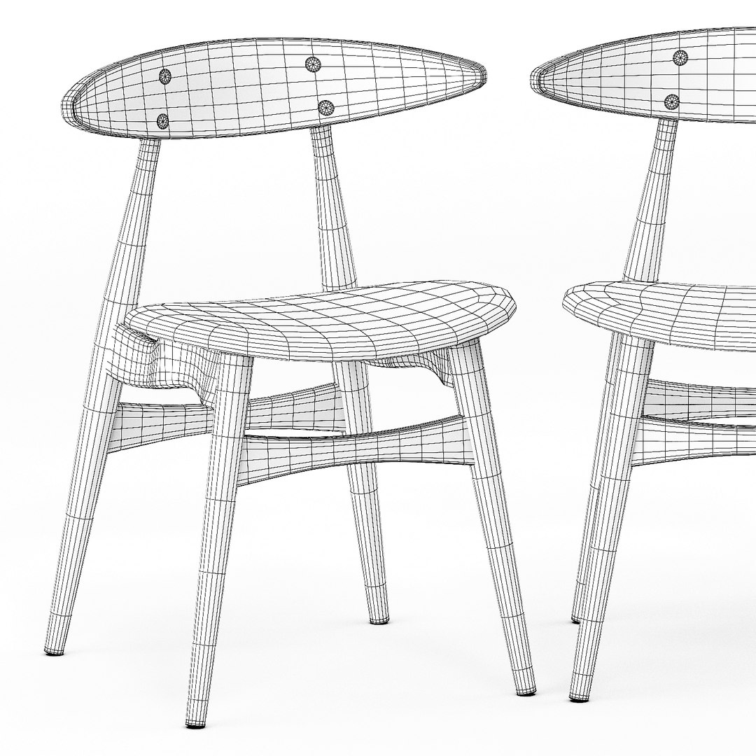 3D Ch322 Dining Table Ch33p Model - TurboSquid 1559275