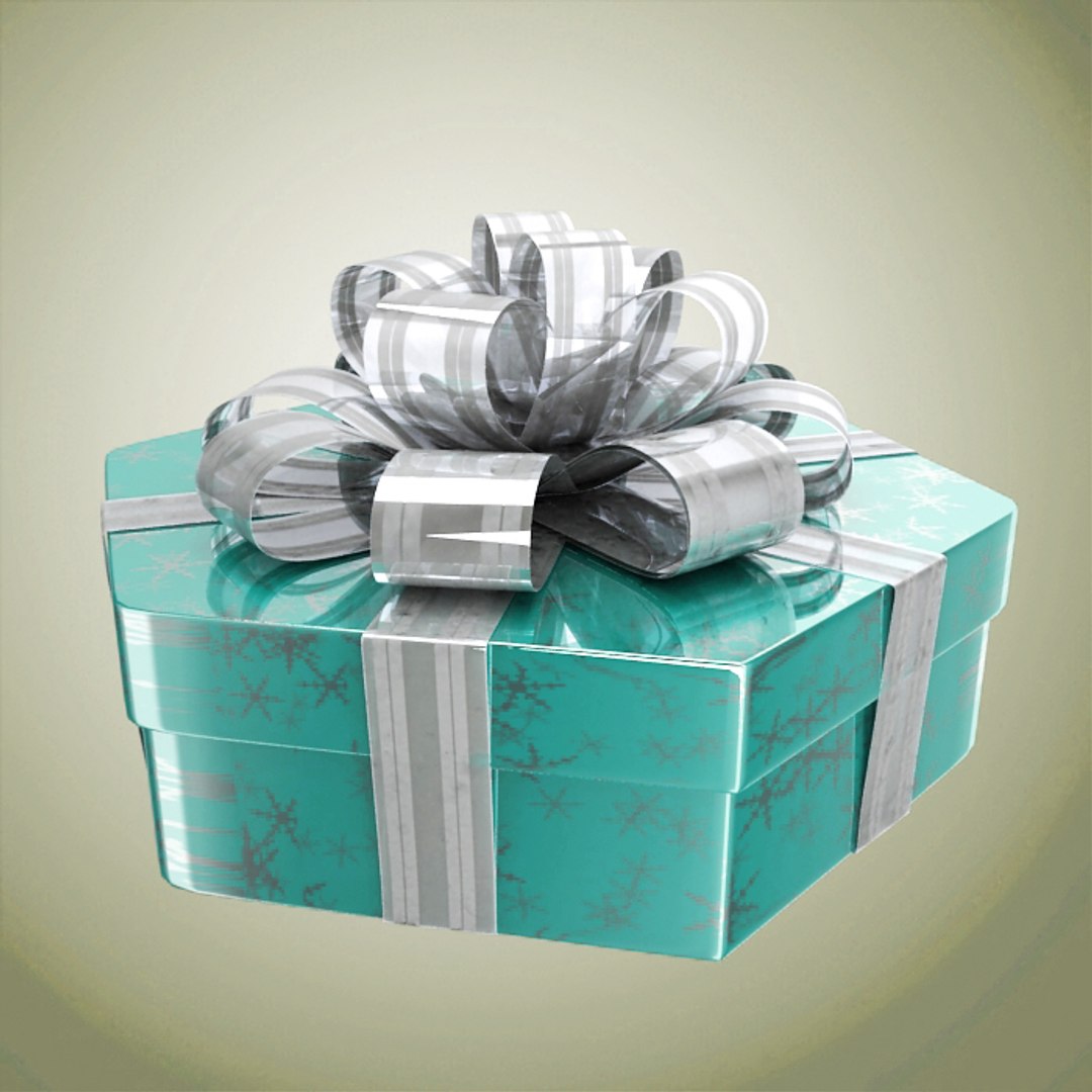 3d Model Gift Present