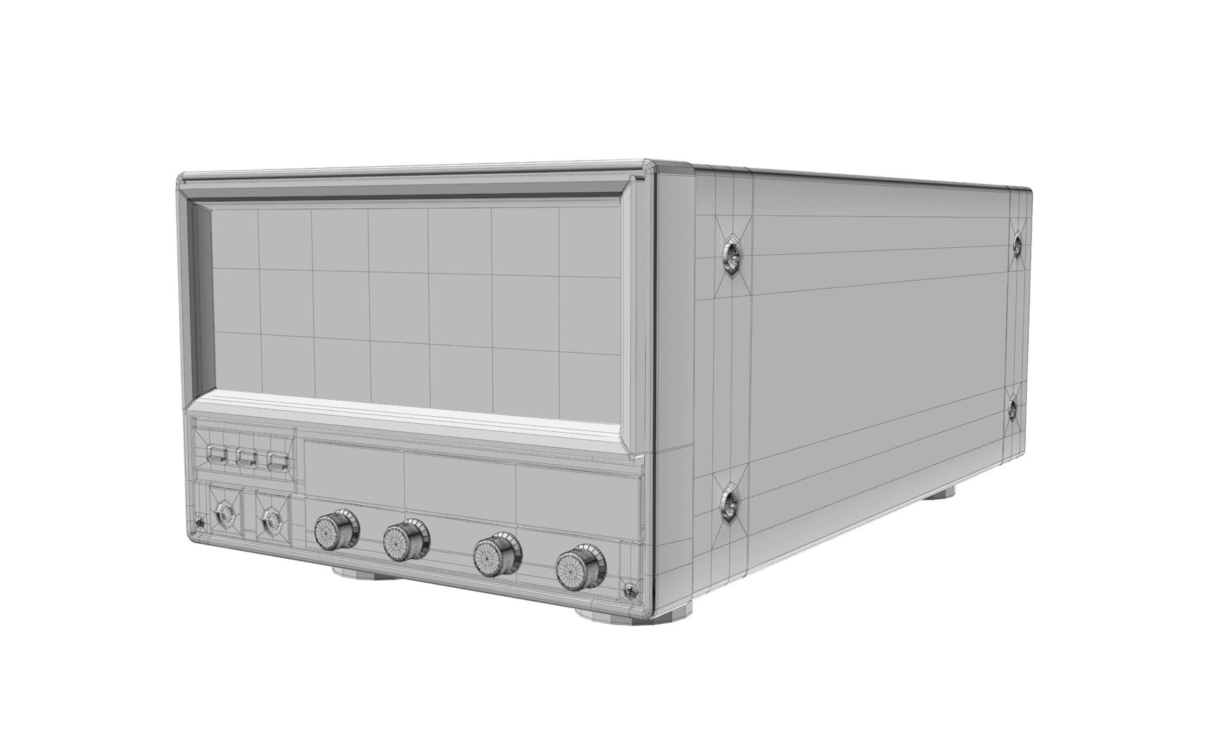 3D Model YAESU SP-9000 Desktop Speaker - TurboSquid 2184380