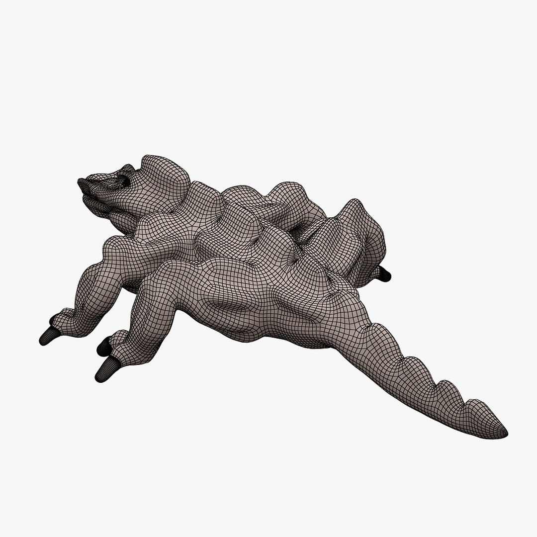 Monster T-pose Rigged 3d Max