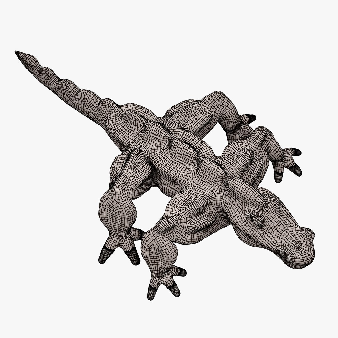 Monster T-pose Rigged 3d Max