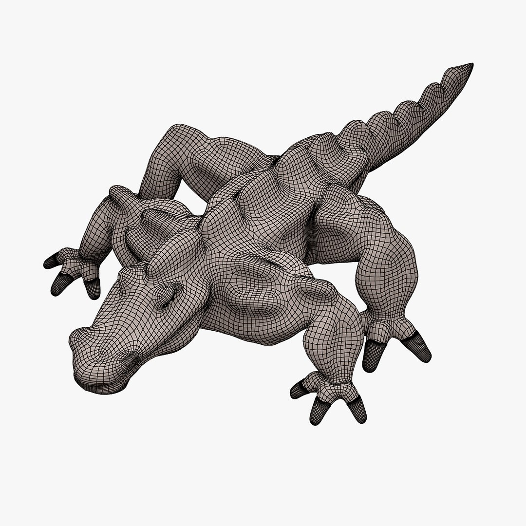 Monster T-pose Rigged 3d Max