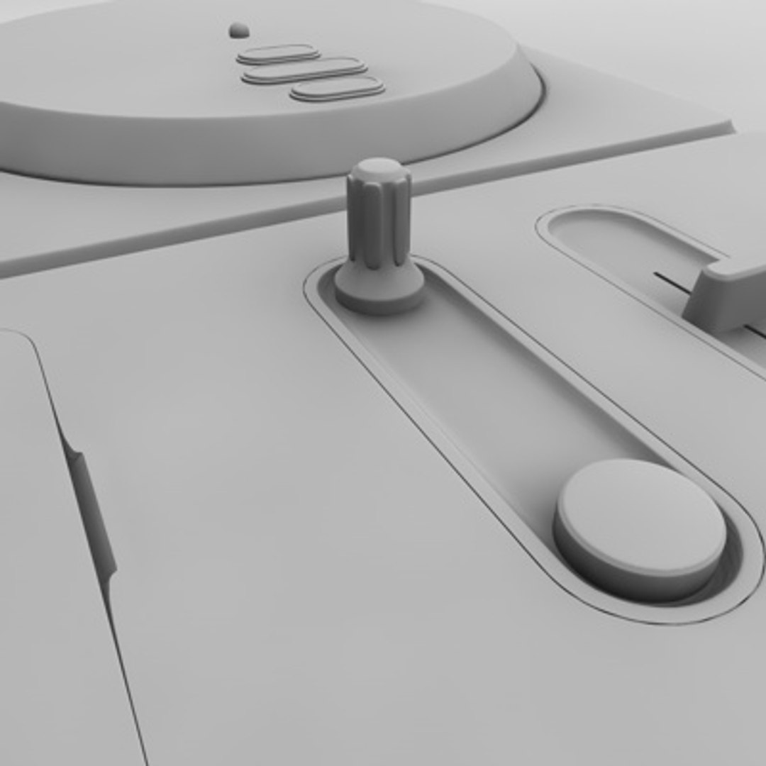 3d Dj Hero Controller Model