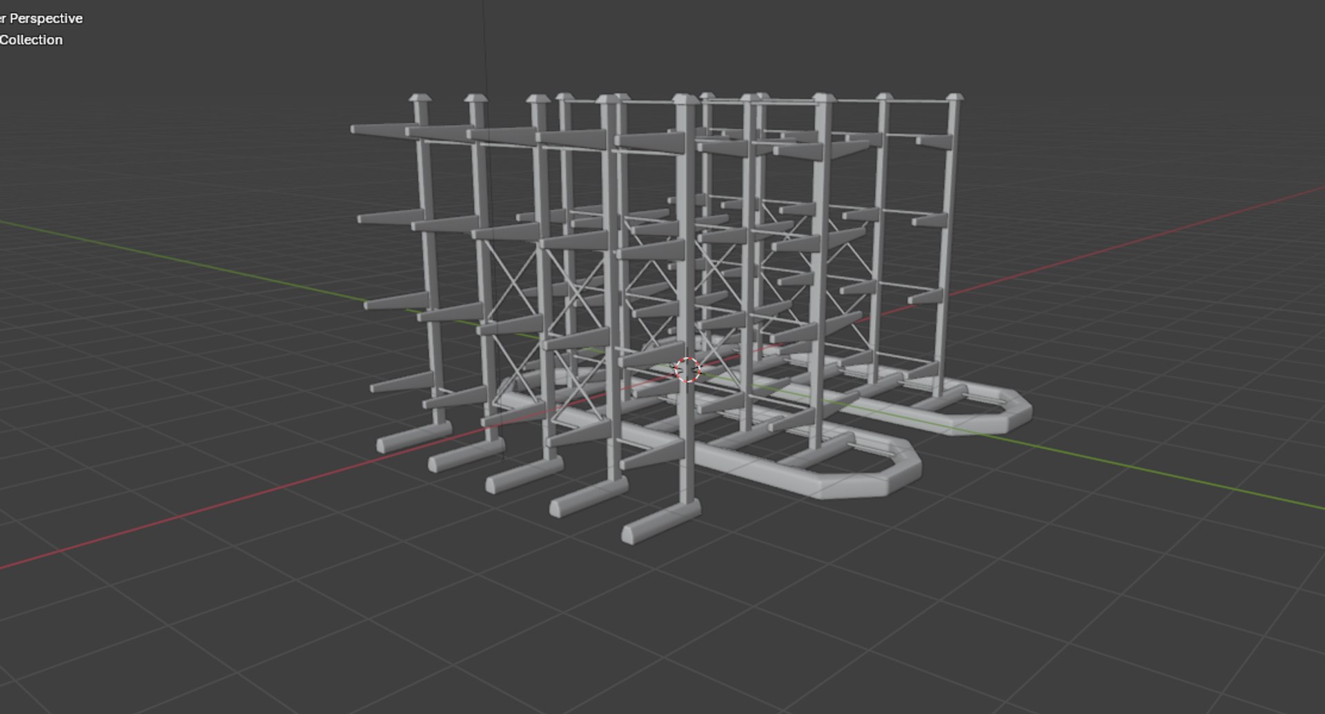 Cantilever Racking 3D Model 3D - TurboSquid 2468500