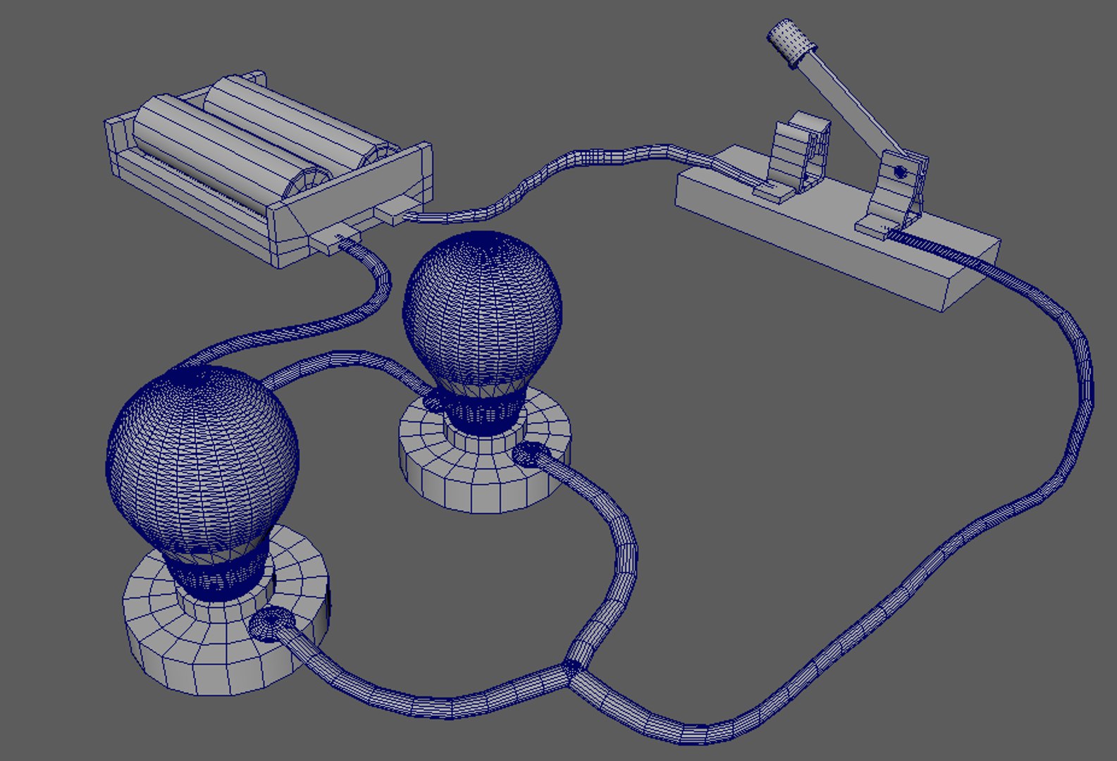 3D Simple Circuit Model - TurboSquid 1321216