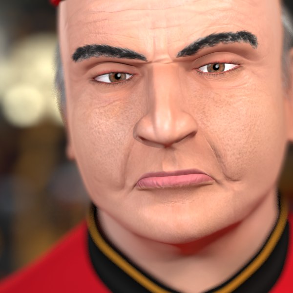 terence realistic human 3d obj