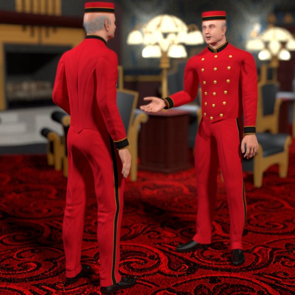 terence realistic human 3d obj